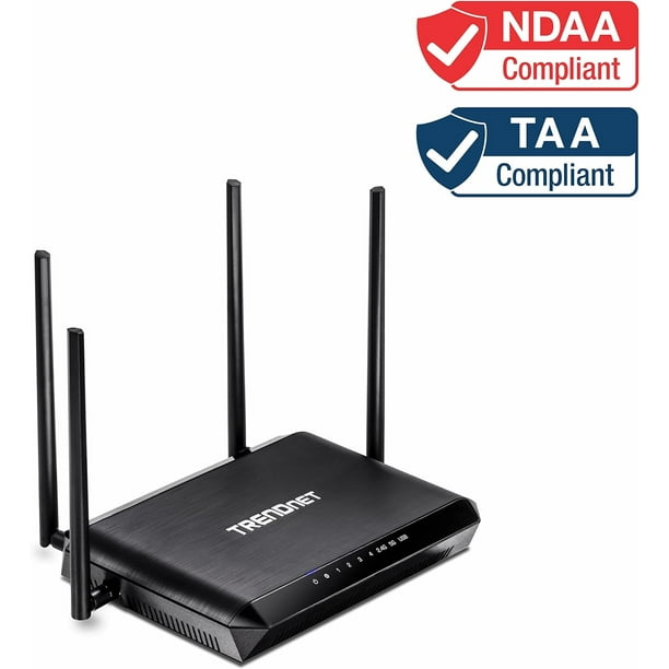 TRENDnet AC2600 MU-MIMO Wireless Gigabit Router, TEW-827DRU, Increase ...