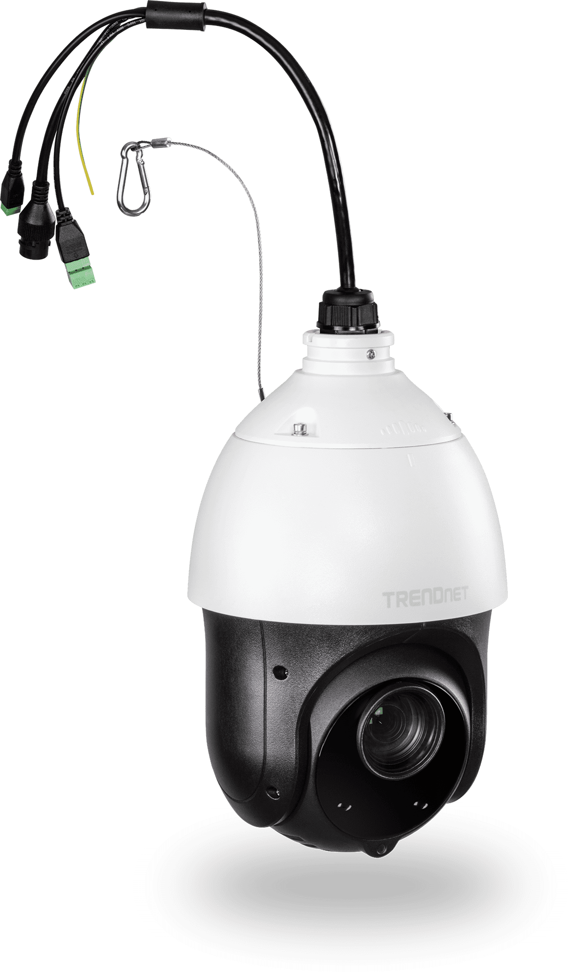 TRENDnet Indoor/Outdoor 2MP 1080p PoE+ IR PTZ Speed Dome Network Camera ...