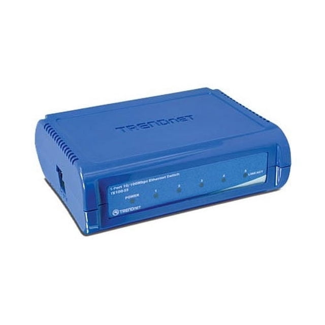 TRENDnet TE100-S5 5 Port 10/100Mbps Switch - Walmart Business Supplies