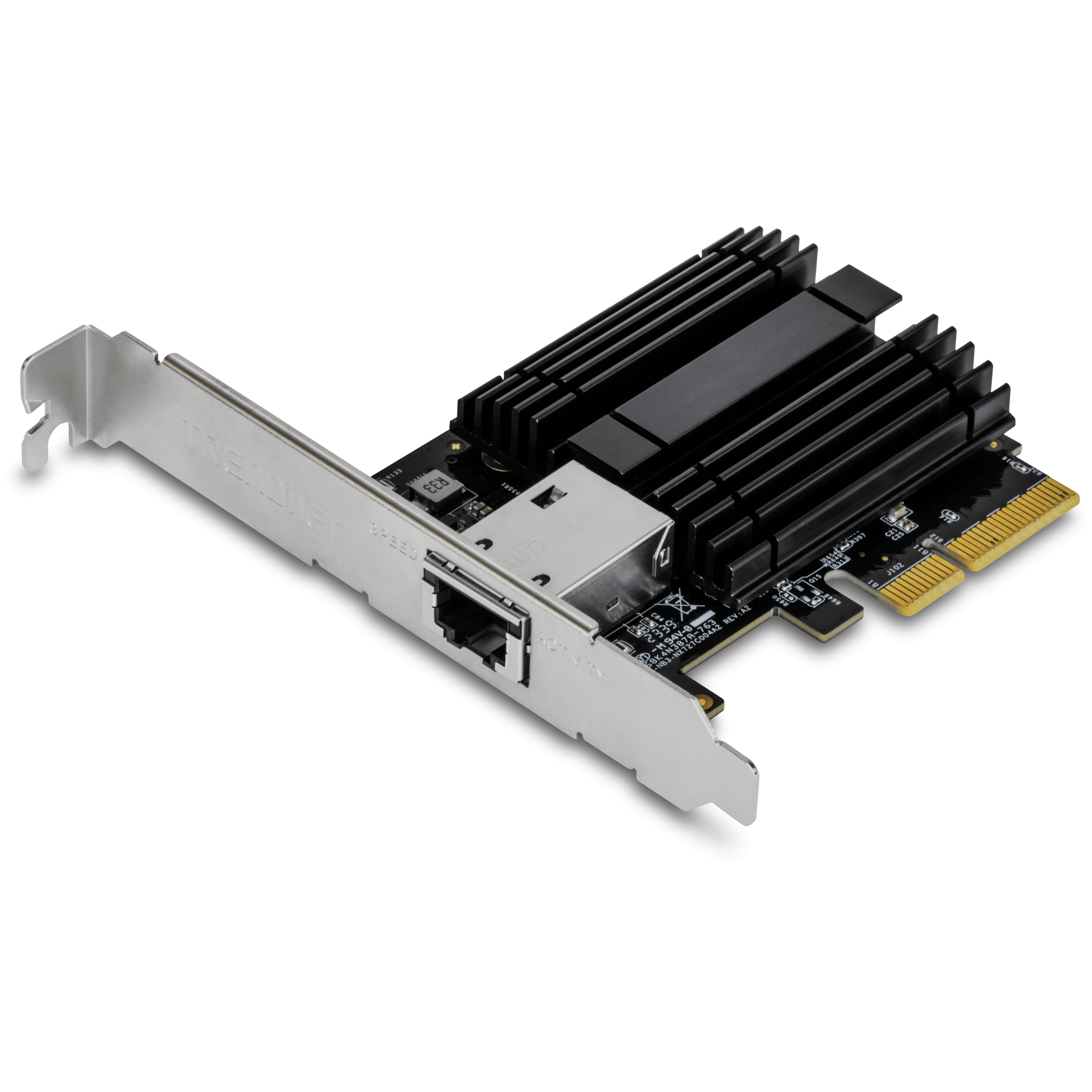 TRENDnet TEG-10GECTX 10 Gigabit PCIe Network Adapter - Walmart Business ...
