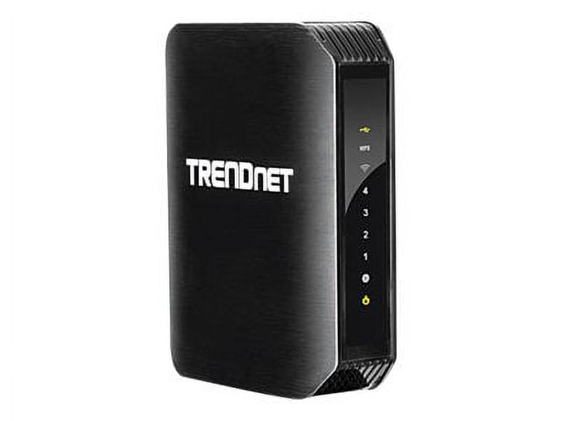 TRENDnet TEW-752DRU - Wireless router - 4-port switch - GigE - Wi-Fi ...