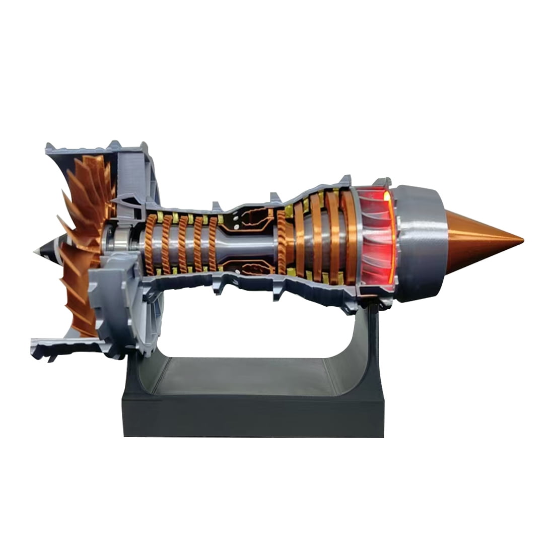 TRENT 900 Simulated Functional Turbofan Aircraft Engine Model Kit with ...
