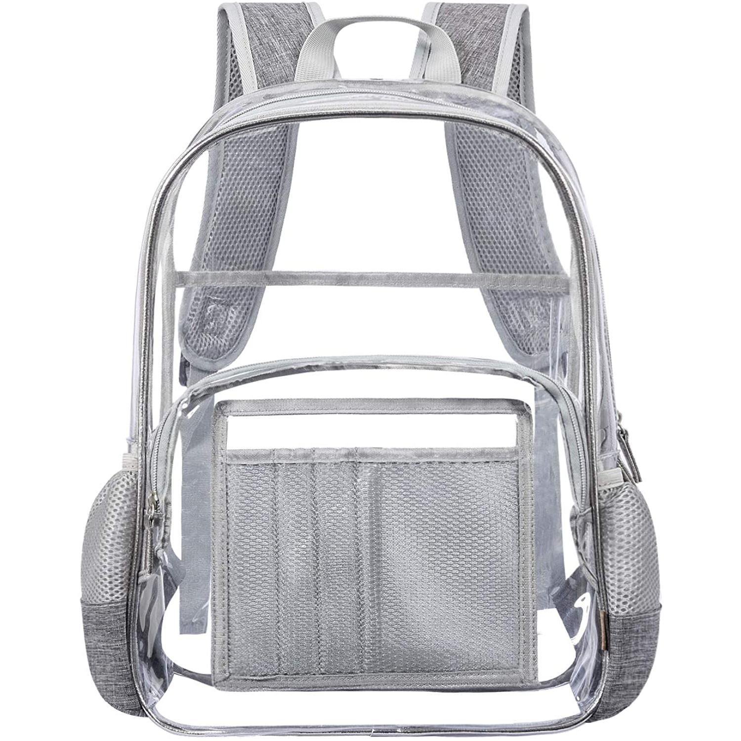 TRESBOUTIQUE Clear Backpack, Heavy Duty Transparent Bookbag Travel Bag ...