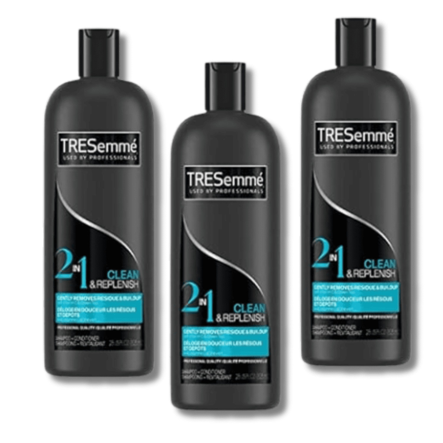 TRESemmé 2-in-1 Clean & Replenish Shampoo + Conditioner 28 fl oz – 3 ...