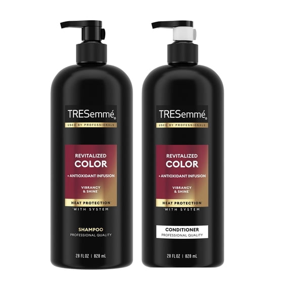 TRESemmé Color Revitalize Shampoo and Conditioner Set 28 Fl Oz Each for ...