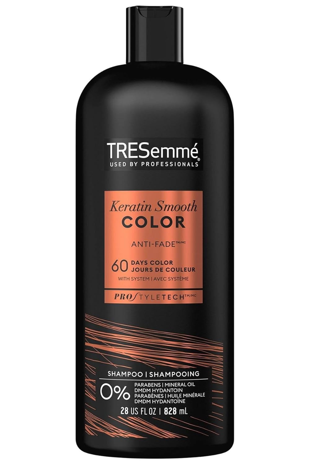 TRESemm‚ Cruelty-Free Keratin Smooth Color Sulfate-Free Shampoo, 28 oz, 2 Pack - Walmart.com