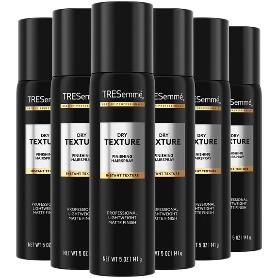 TRESemmé Dry Texture Finishing Spray 6-Pack – Matte Finish, Texturizing ...