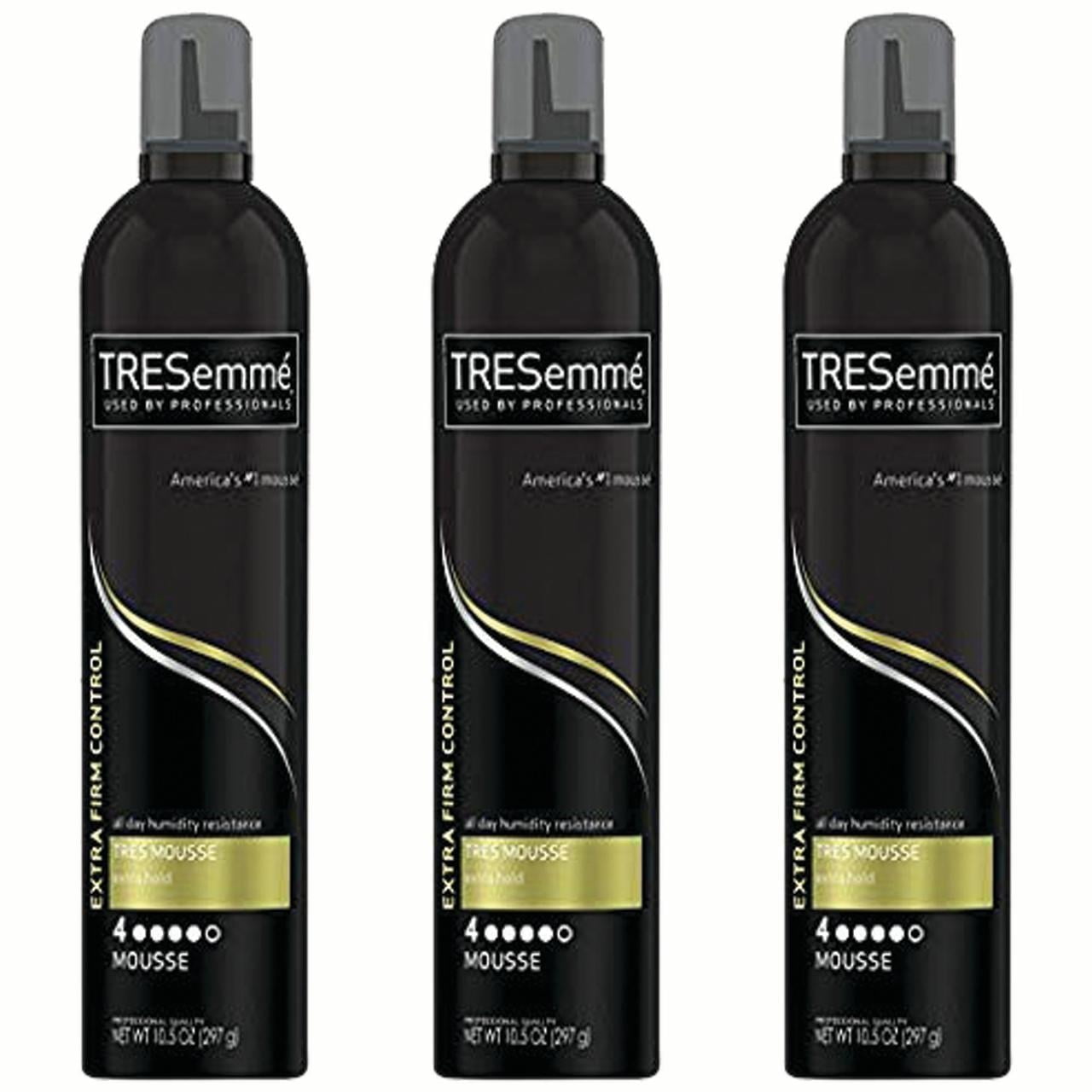 TRESemmé Tres Mousse Tres Extra Hold Firm Control Hair Styling Mousse ...