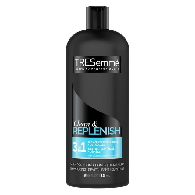TRESemme Simply Clean Blend 3-in-1 Shampoo and Conditioner, 28 Oz., Pack of 2 - Walmart.com