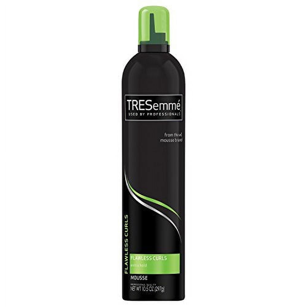 TRESemmé Curl Care Flawless Curls Mousse, 10.5 Oz, Extra Hold, Frizz ...