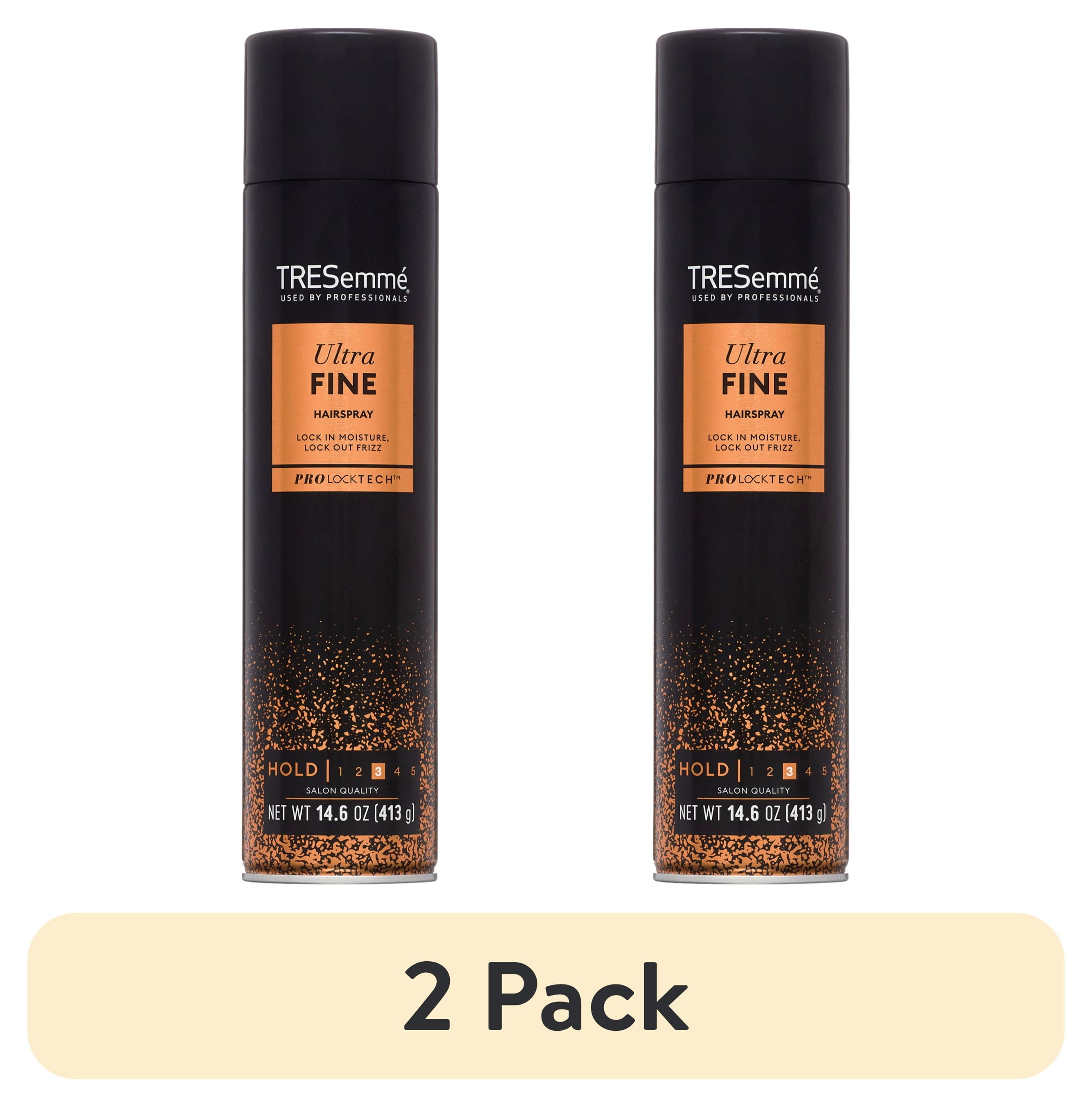 (2 pack) Tresemme Ultra Fine Hairspray 24H Frizz Control with Pro Lock ...
