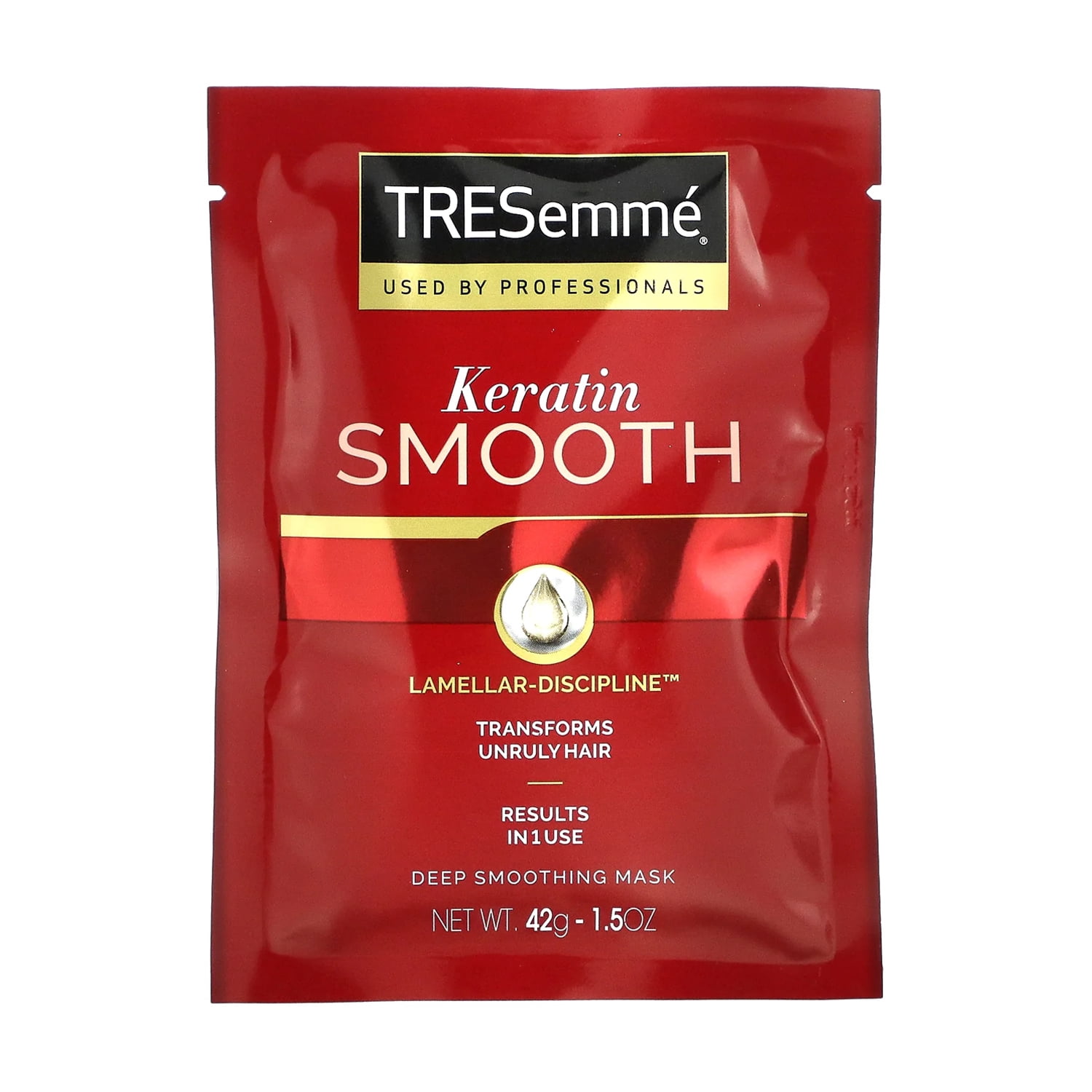 TRESemme Keratin Smooth Deep Smoothing Mask for Dry Hair, 1.5 Oz., Pack of 12 - Walmart.com