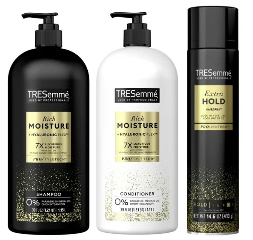 TRESemme Shampoo and Conditioner Set, Repair & Protect 7 with Biotin ...