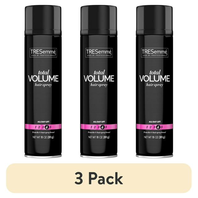 (3 pack) Tresemme Finishing Hairspray for Women Amplified Volume 24 ...