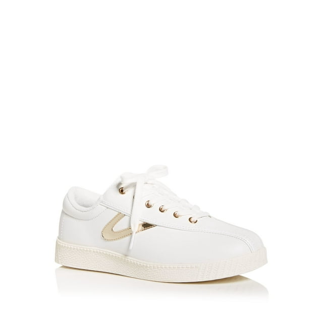 TRETORN Women's Size 9 M White Leather Sneakers, Casual Comfort ...