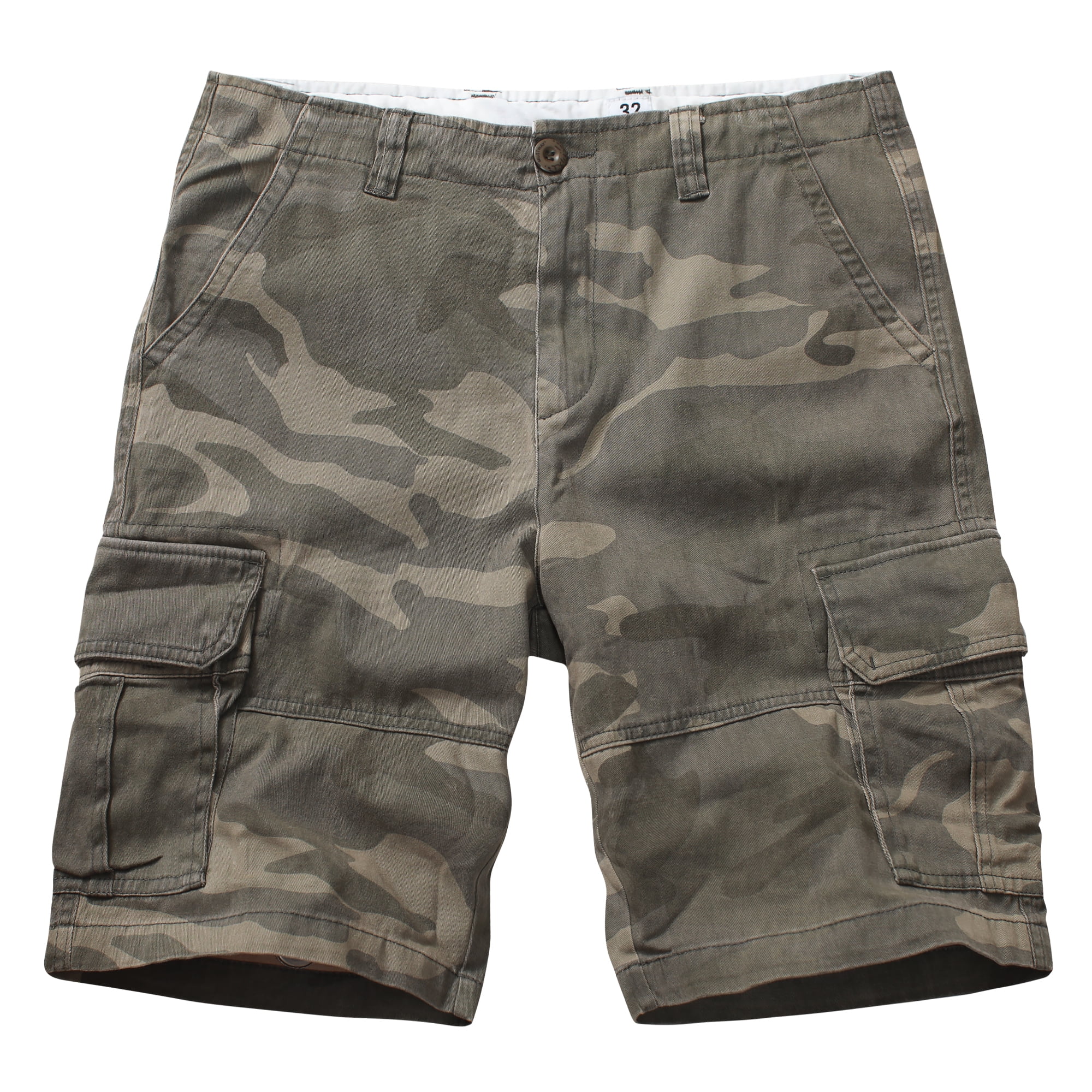TRGPSG Men's Camo Multi-Pocket Relaxed Fit Casual Shorts,Outdoor ...