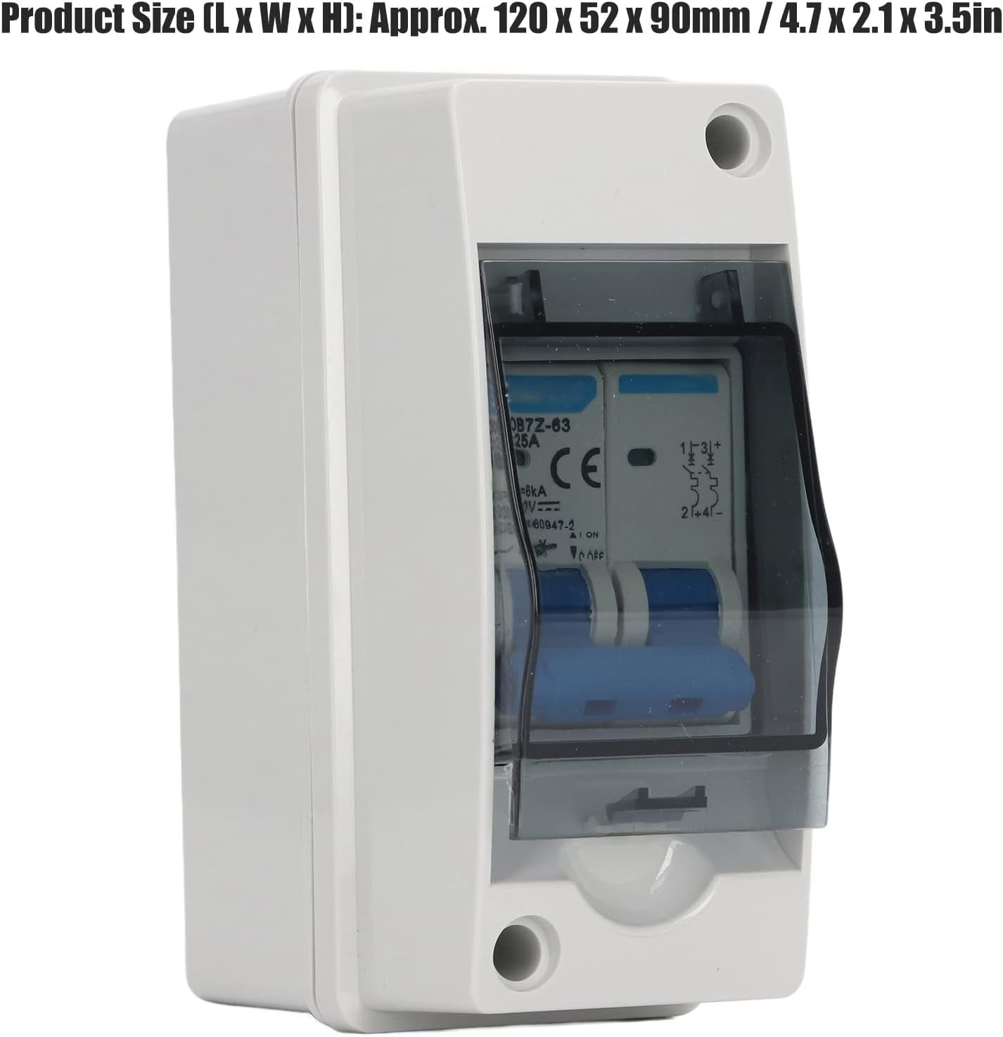 TRH-1000V 25A DC Disconnect Switch Solar PV DC Isolation Switch ...