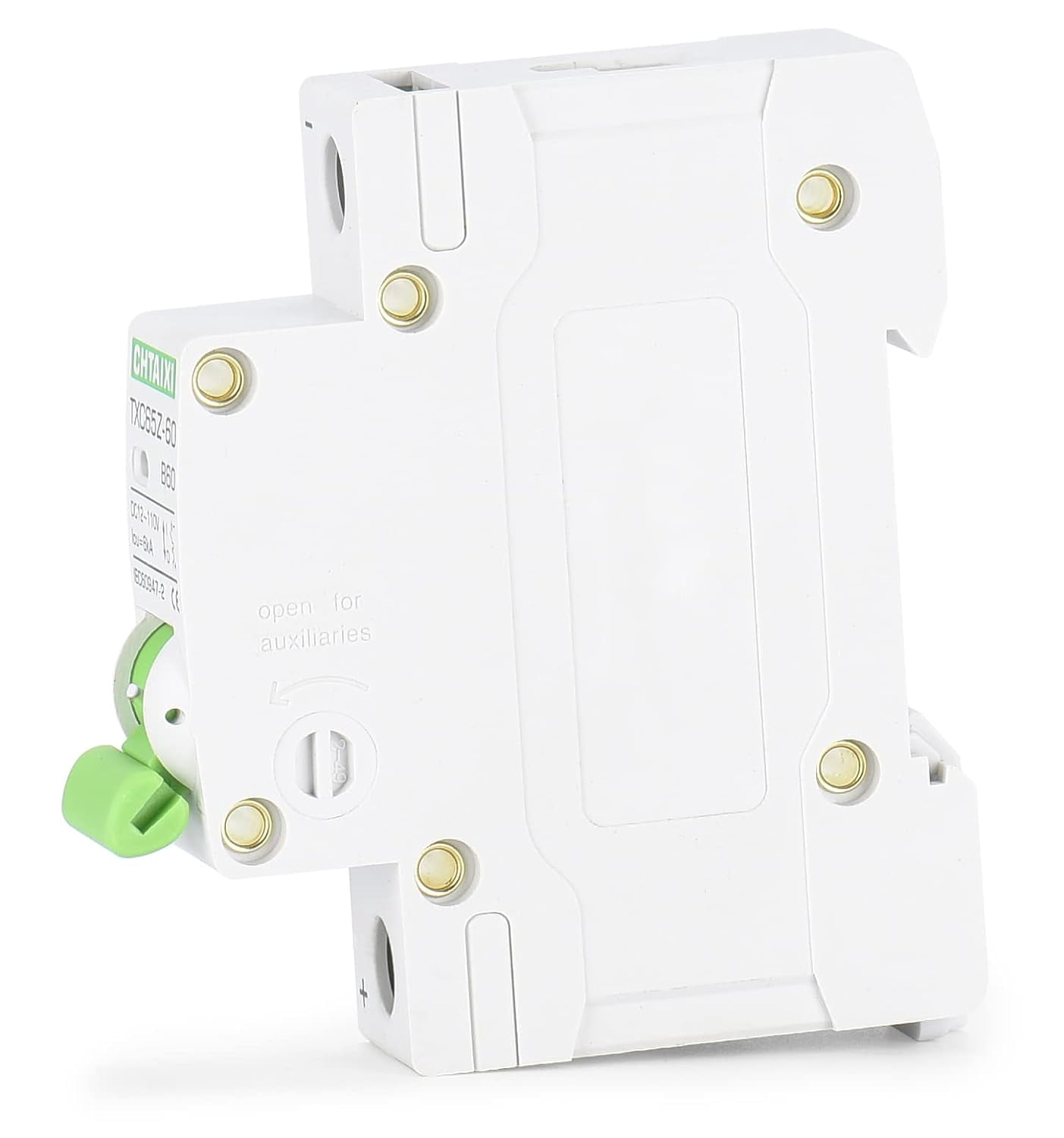 TRH-12V-110V DC Miniature Circuit Breaker, 25 Amp 1 Pole Battery ...