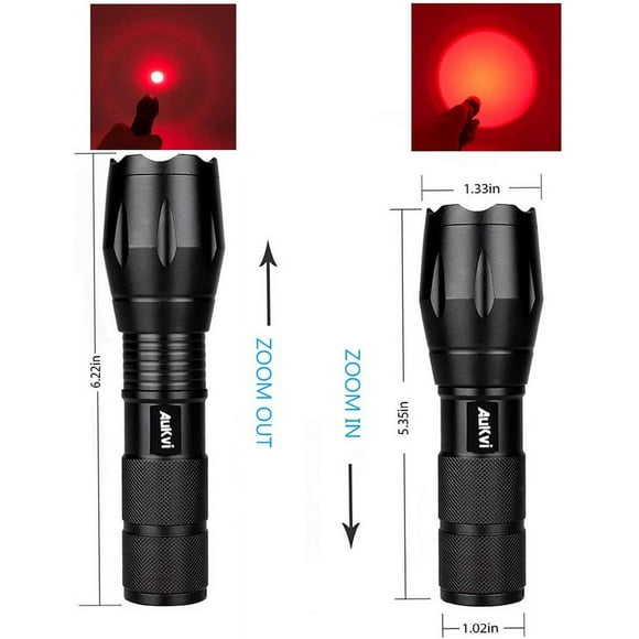 Red Lenses Flashlights