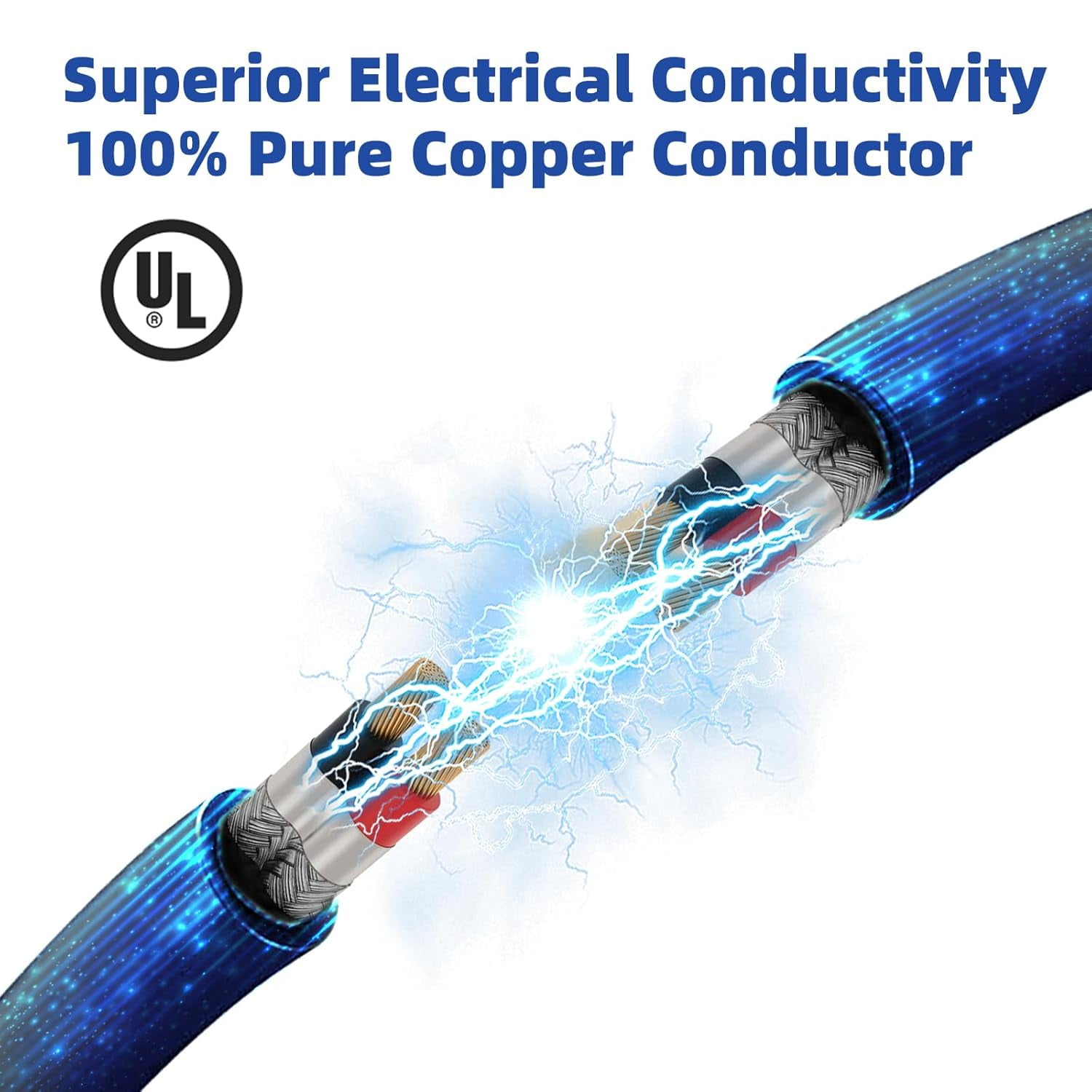 TRH-20 Gauge 100% Pure Copper 2 Conductor Flexible Shielded Wire 15FT ...
