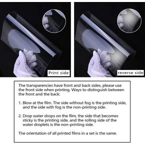 Overhead Projector Sheets