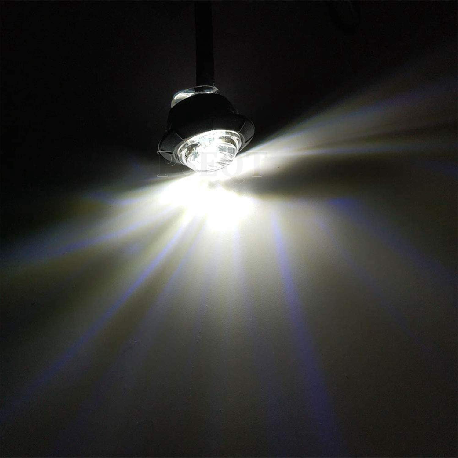 TRH-3 LED Round Boat Interior Deck Transom Courtesy Utility Light ...