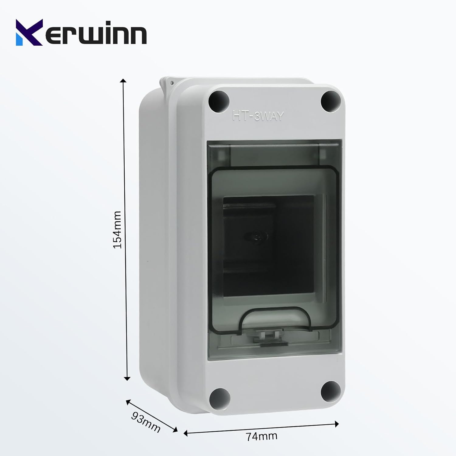 TRH-3 Way Distribution Protection Box,ABS/PC Alloy Plastic Transparent ...