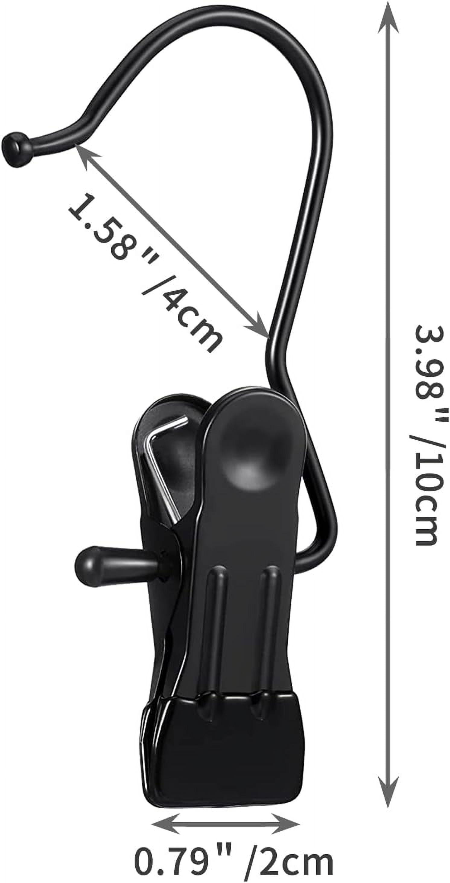 TRH-30 Pack Boot Hanger for Closet, Laundry Hooks with Clips, Boot ...