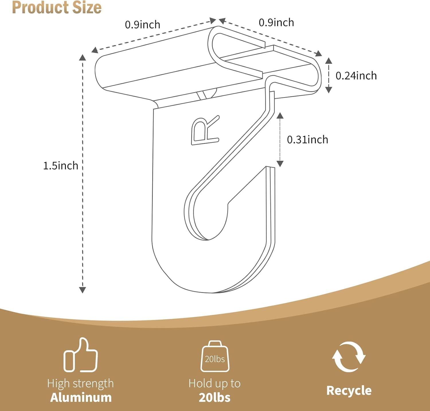 TRH-30 Pairs Drop Ceiling Hooks for Hanging Classroom Ceiling Clips ...