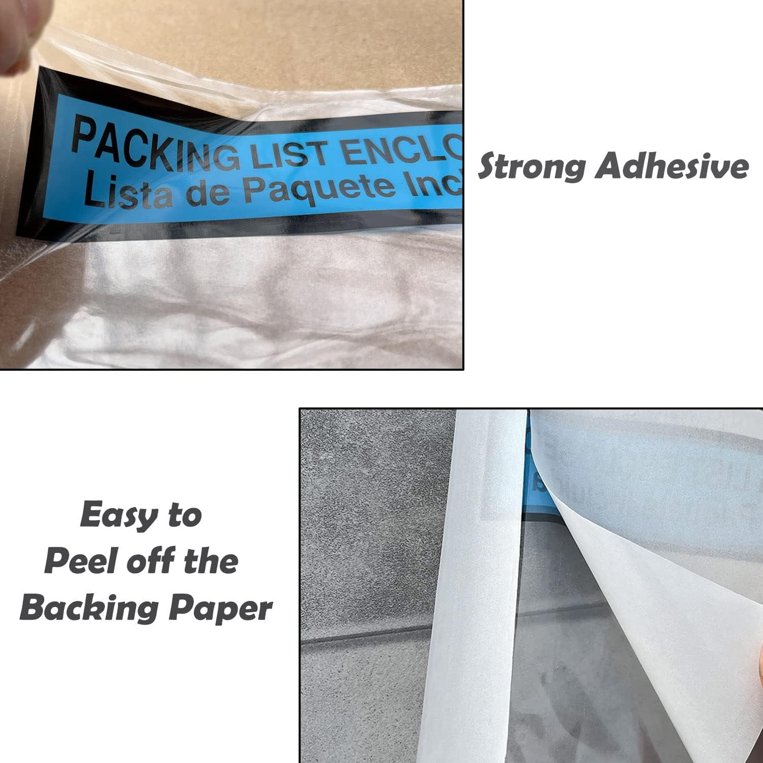 TRH-300 PCS 4.5'' x 5.5'' Packing List Enclosed Envelopes, Adhesive ...