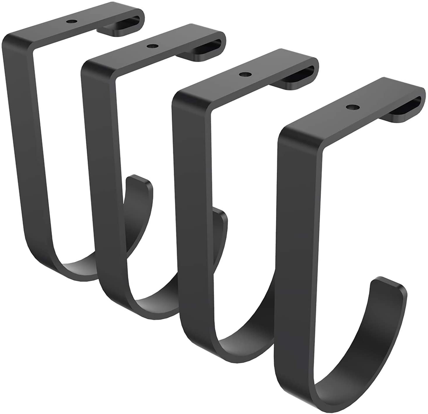 TRH-4 Pack Add On Storage Flat Hook Accessory for Garage Ceiling Rack ...