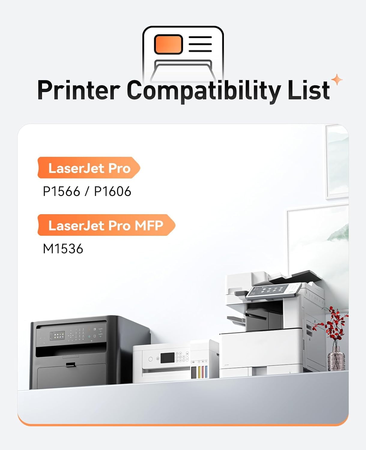 TRH-78A Black Toner Cartridge 2-Pack High Yield with Chip Replacement for HP 78A CE278D CE278A ...