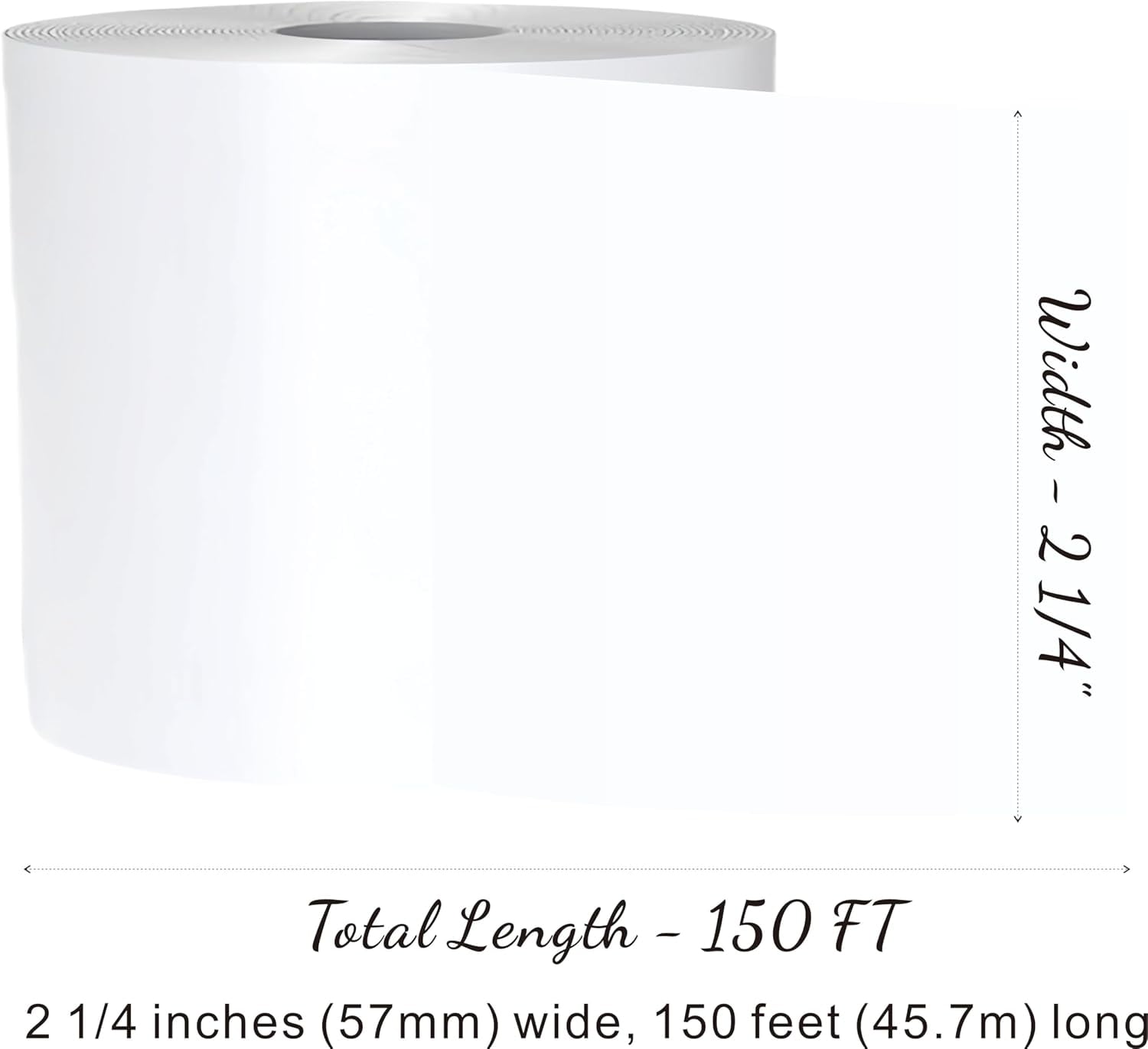 TRH-Adding Machine Paper Rolls 2 1/4 inch for Sharp EL-1197PIII EL ...