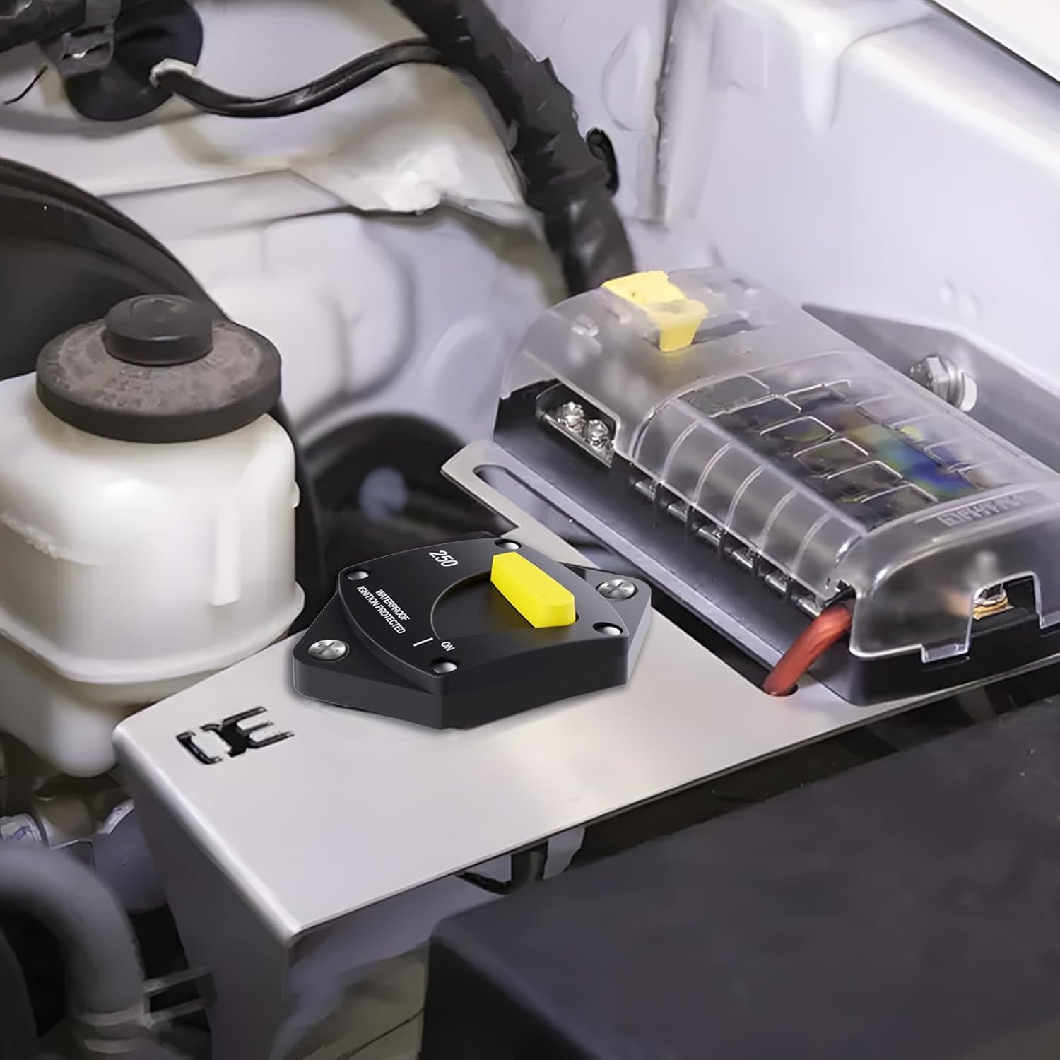 TRH-Circuit Breaker Switches Manual Reset Waterproof Audio Radio Solar ...