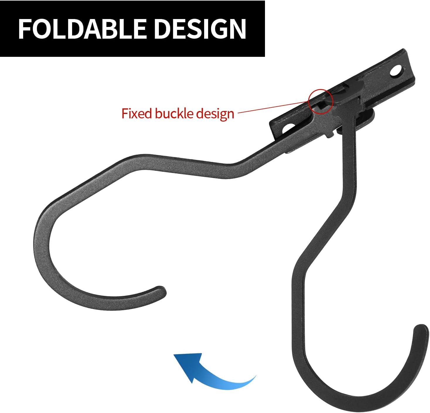 TRH-Folding Banana Hanger Hook - Under Cabinet Space Saving Stainless ...