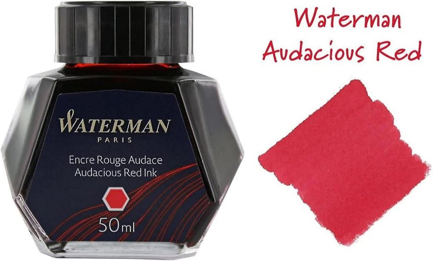 TRH-Fountain Pen Ink, Audacious Red, 50ml Bottle - Walmart.com