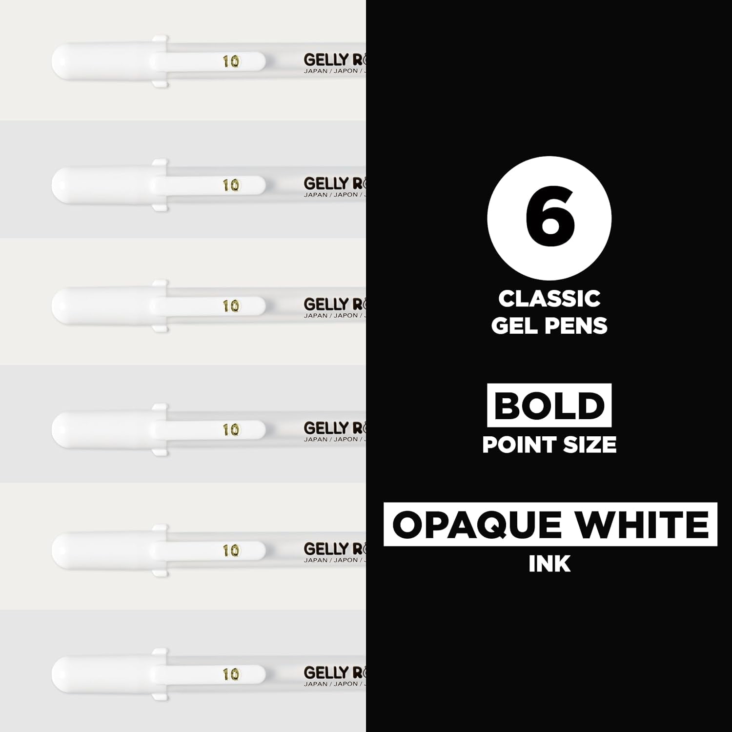 TRH-Gelly Roll Gel Pens - Bold Tip Ink Pens for Journaling, Art, or ...