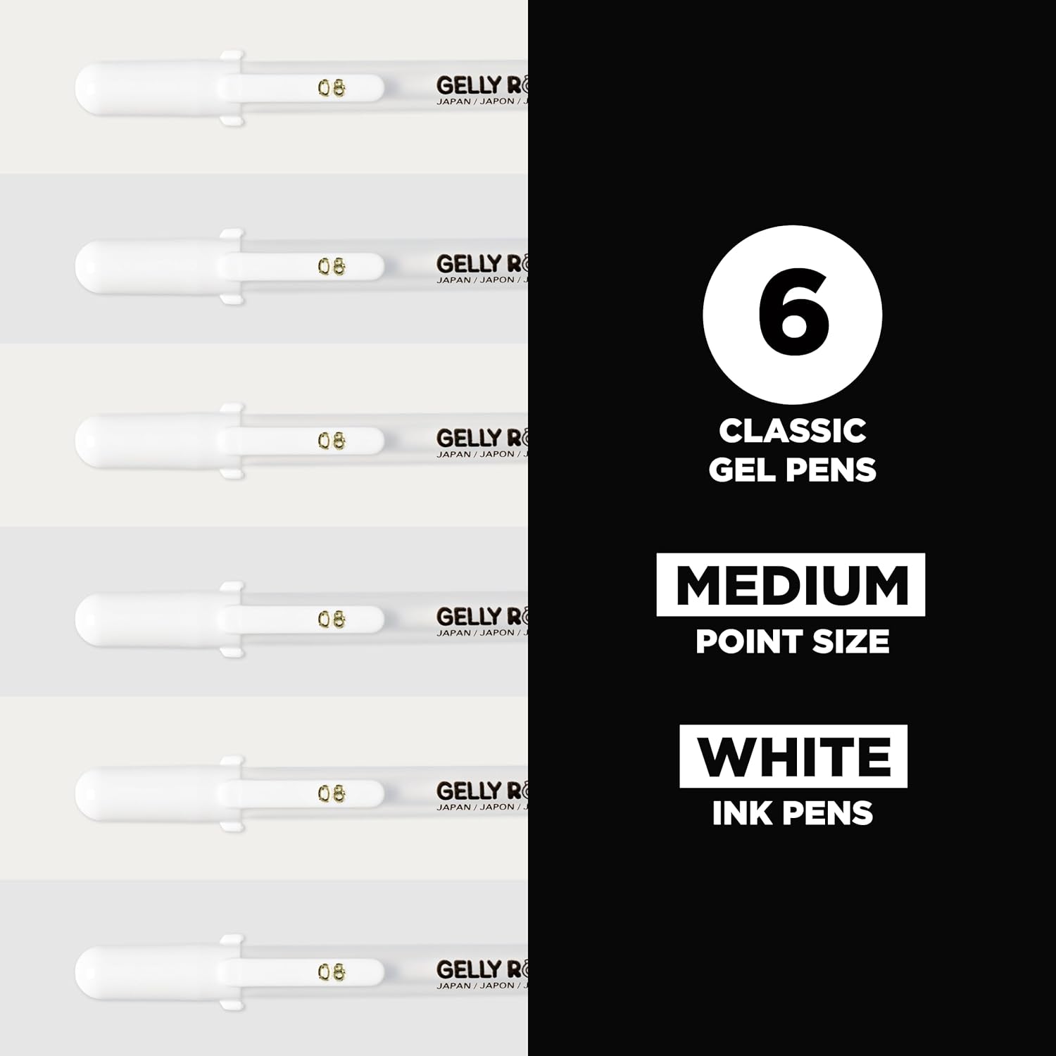 TRH-Gelly Roll Gel Pens - Medium Tip Ink Pens for Journaling, Art, or ...