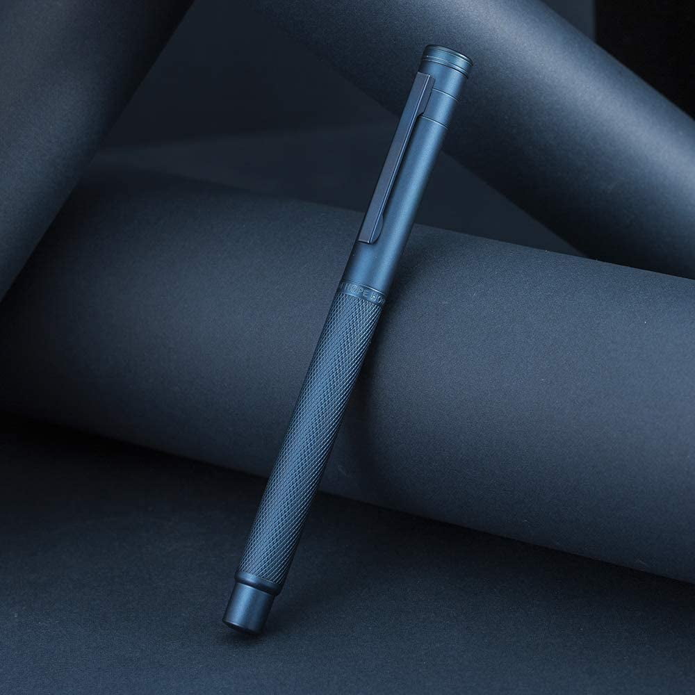 TRH-Hongdian Dark Blue Forest Fountain Pen Fine Nib 0.5mm Beautiful ...