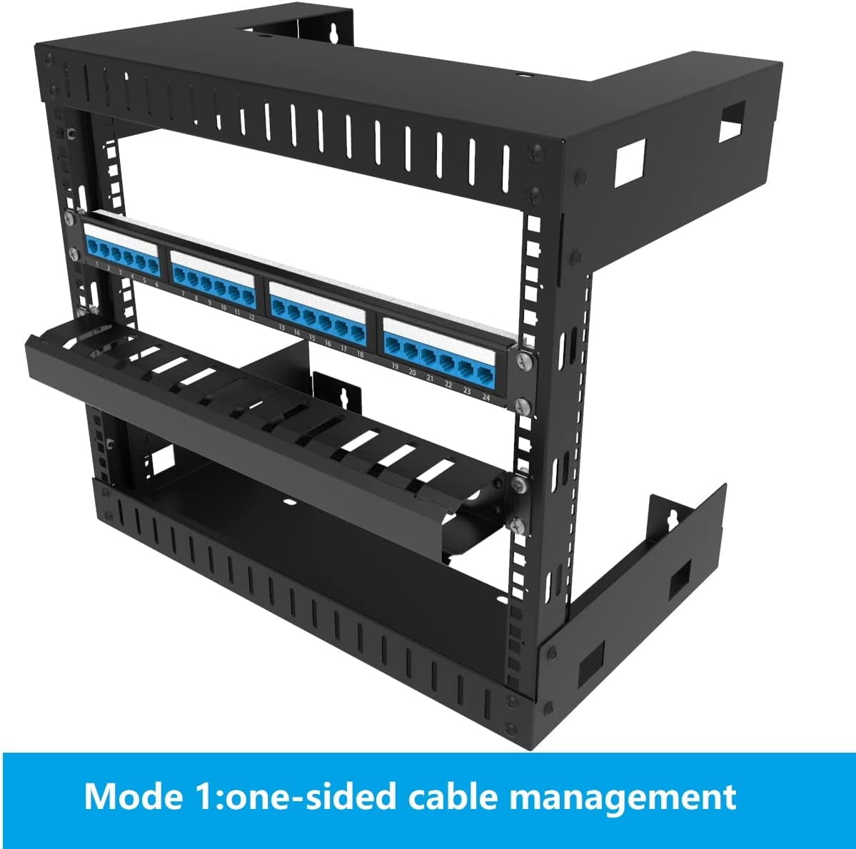 TRH-Jingchengmei All Metal 1U 19 Inch Server Rack Wire Management ...