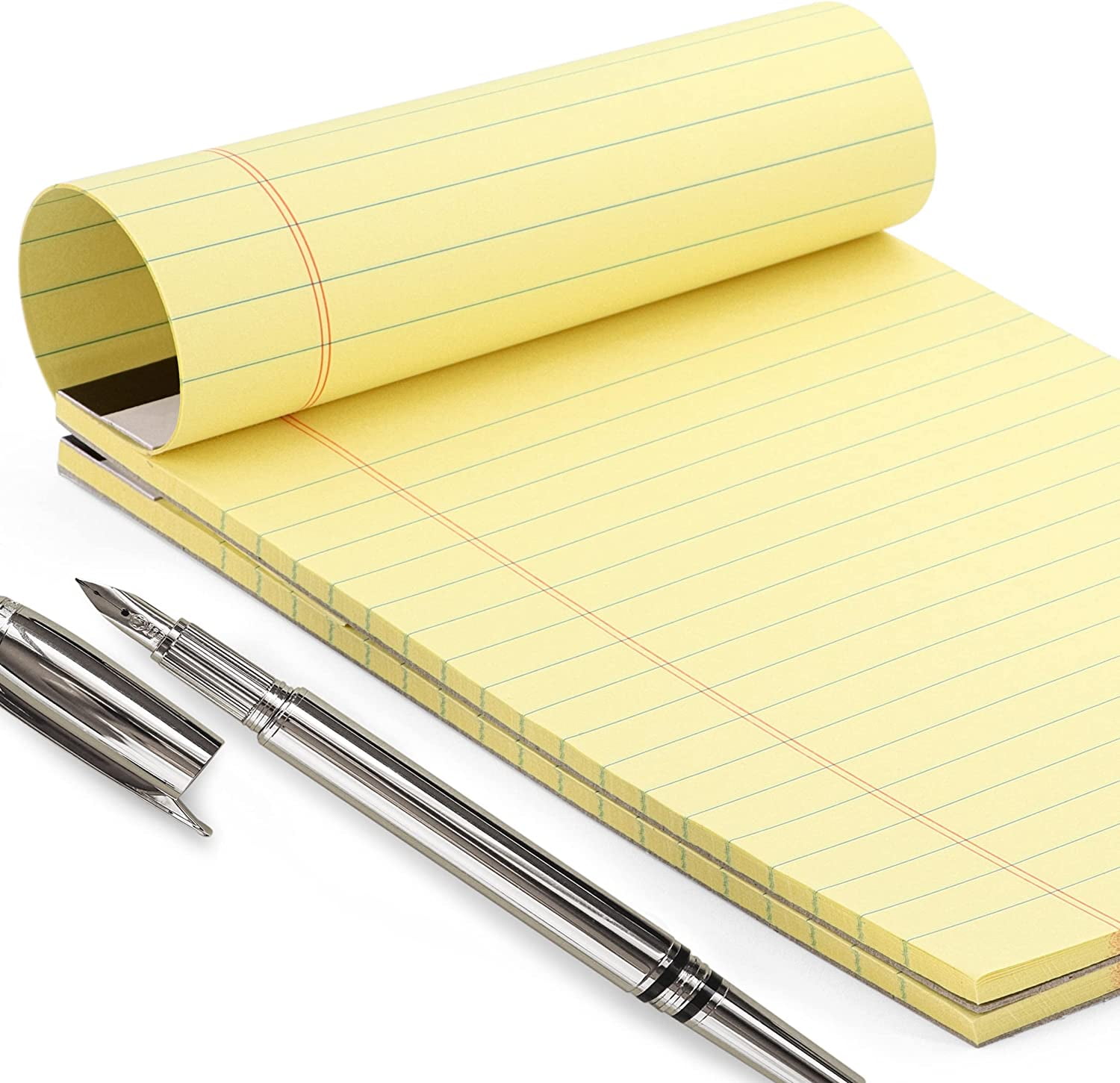 TRH-Jr. Legal pad, Small Note Pads Legal Ruled Writing Pad. Perforated ...