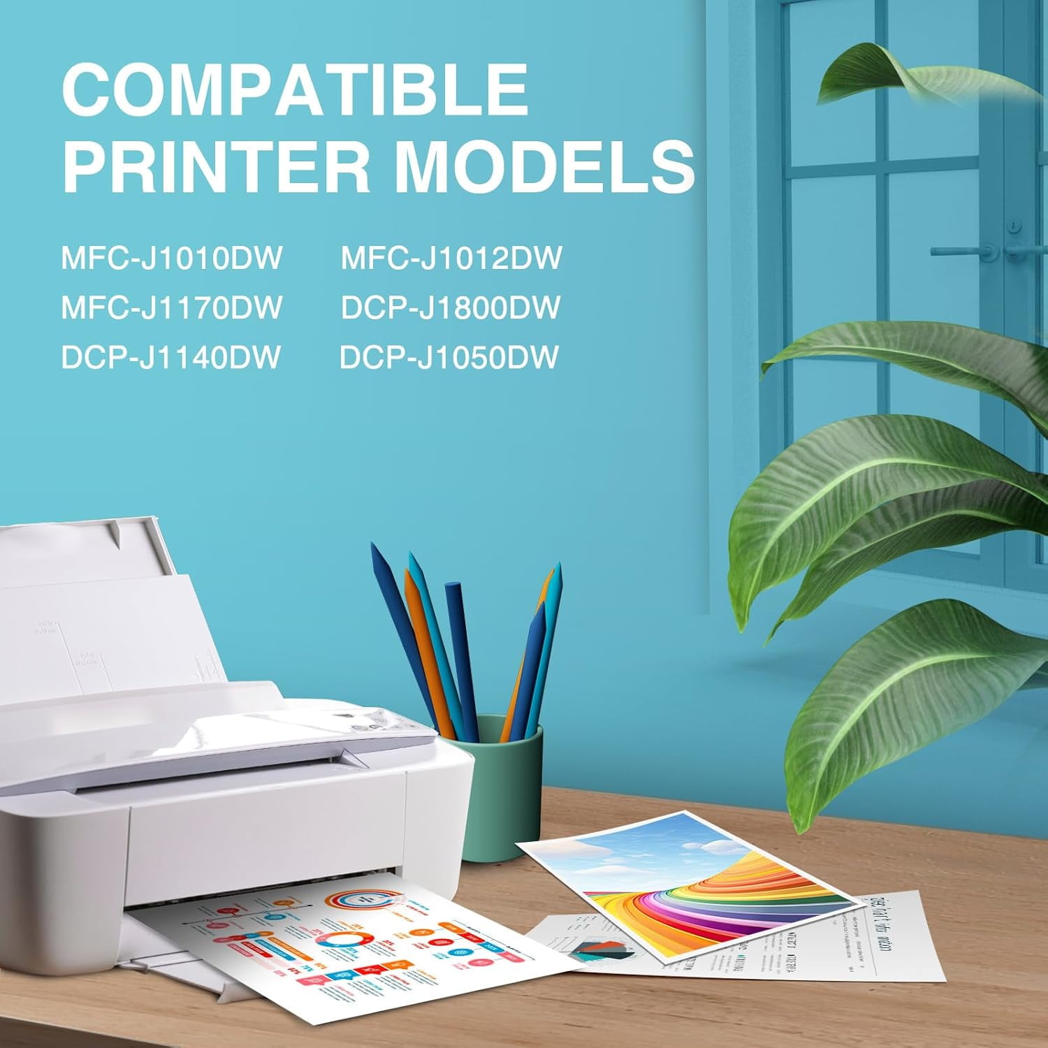 TRH-LC401 Replacement for LC401 Ink Cartridges for Brother Printer ...