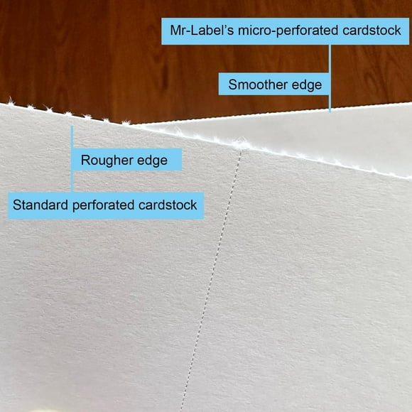 Perforated Cardstock