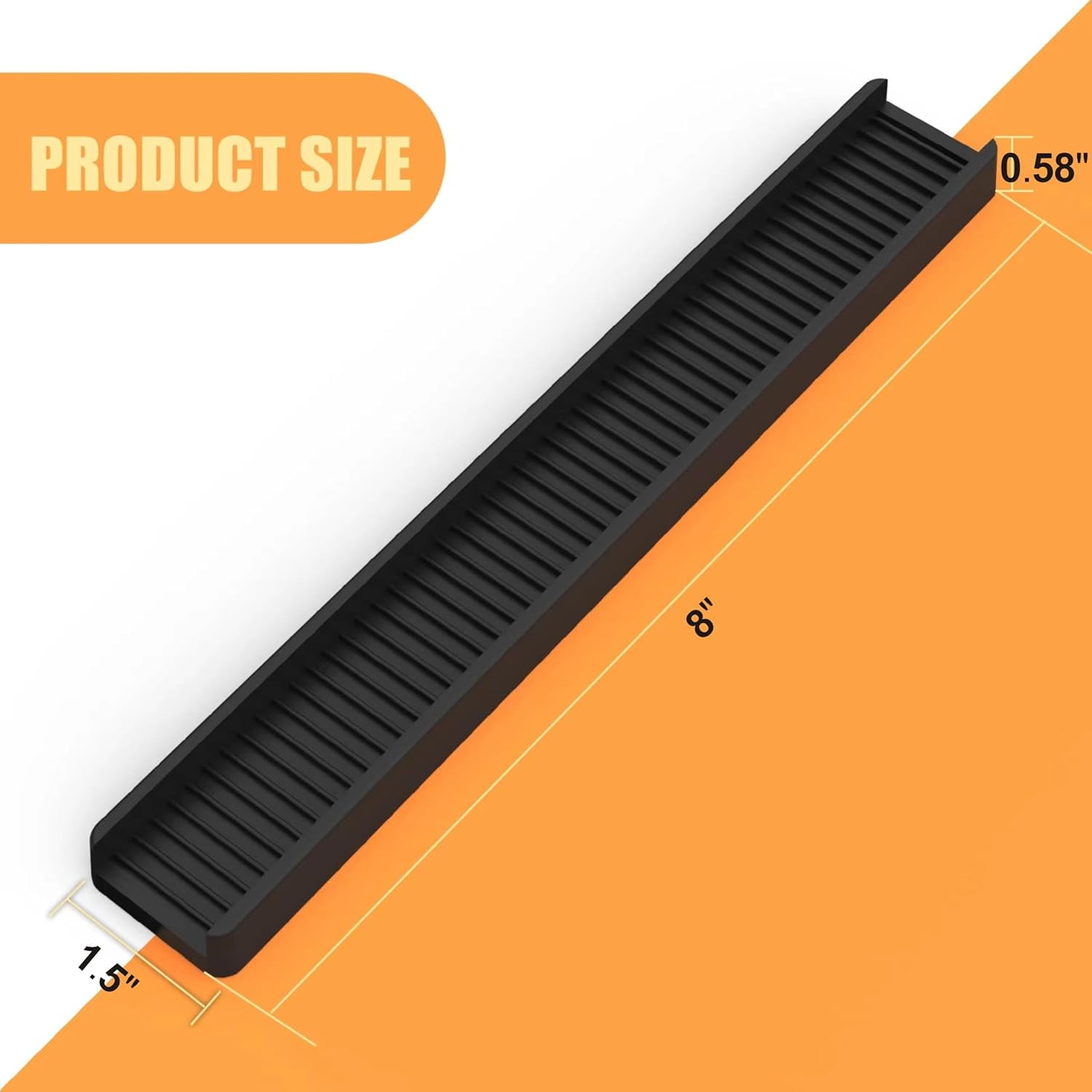 TRH-Rectangular DIY Non Slip Chair Leg Protectors, Furniture Coasters ...