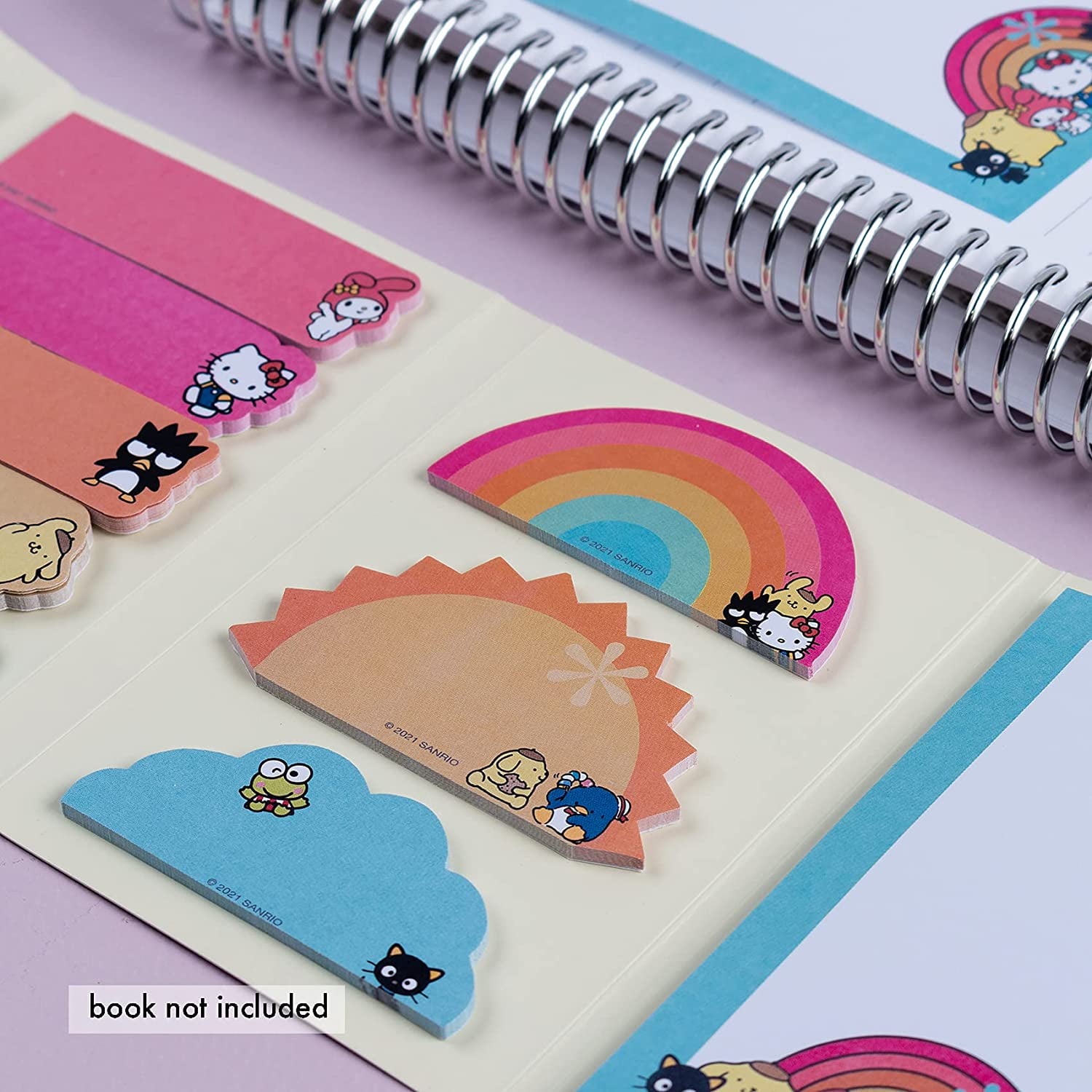 TRH-Sticky Note Booklet Hello Kitty and Friends. 220 Repositionable ...
