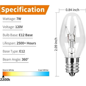 120v 7w Bulb