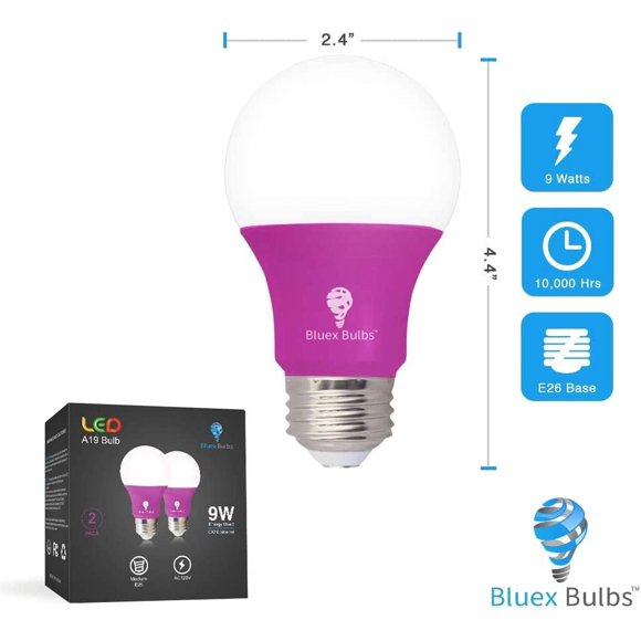 Soft Pink Light Bulbs 60 Watt