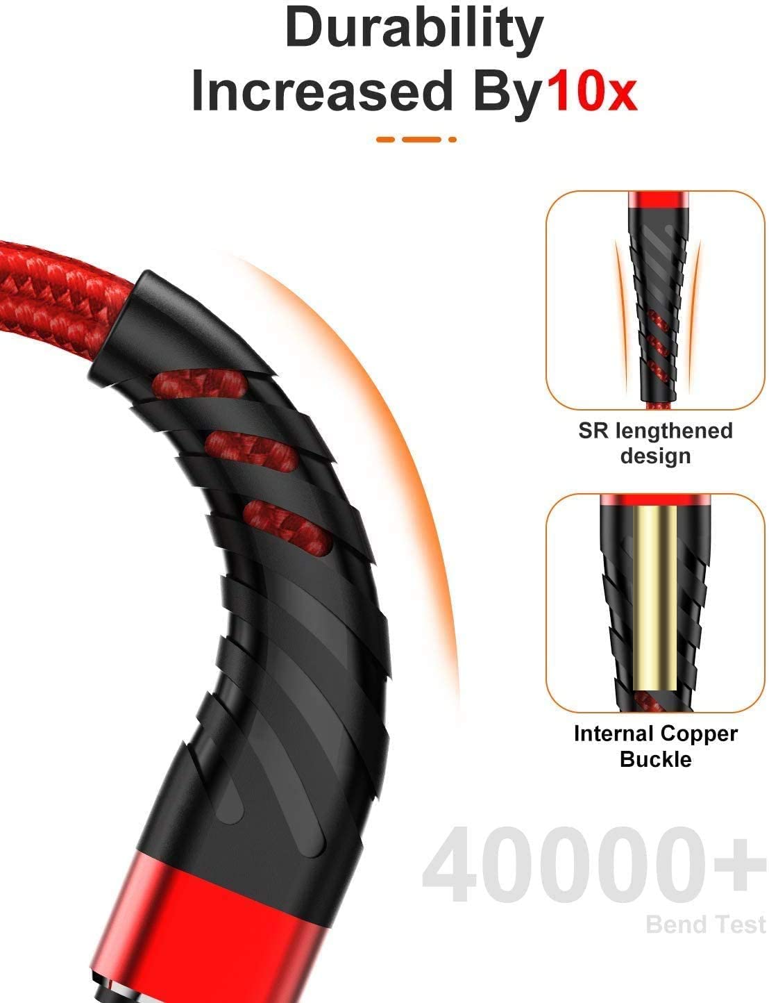 TRHOO-[Apple MFi Certified] iPhone Charger 6ft, Lightning Cable 6 Foot ...