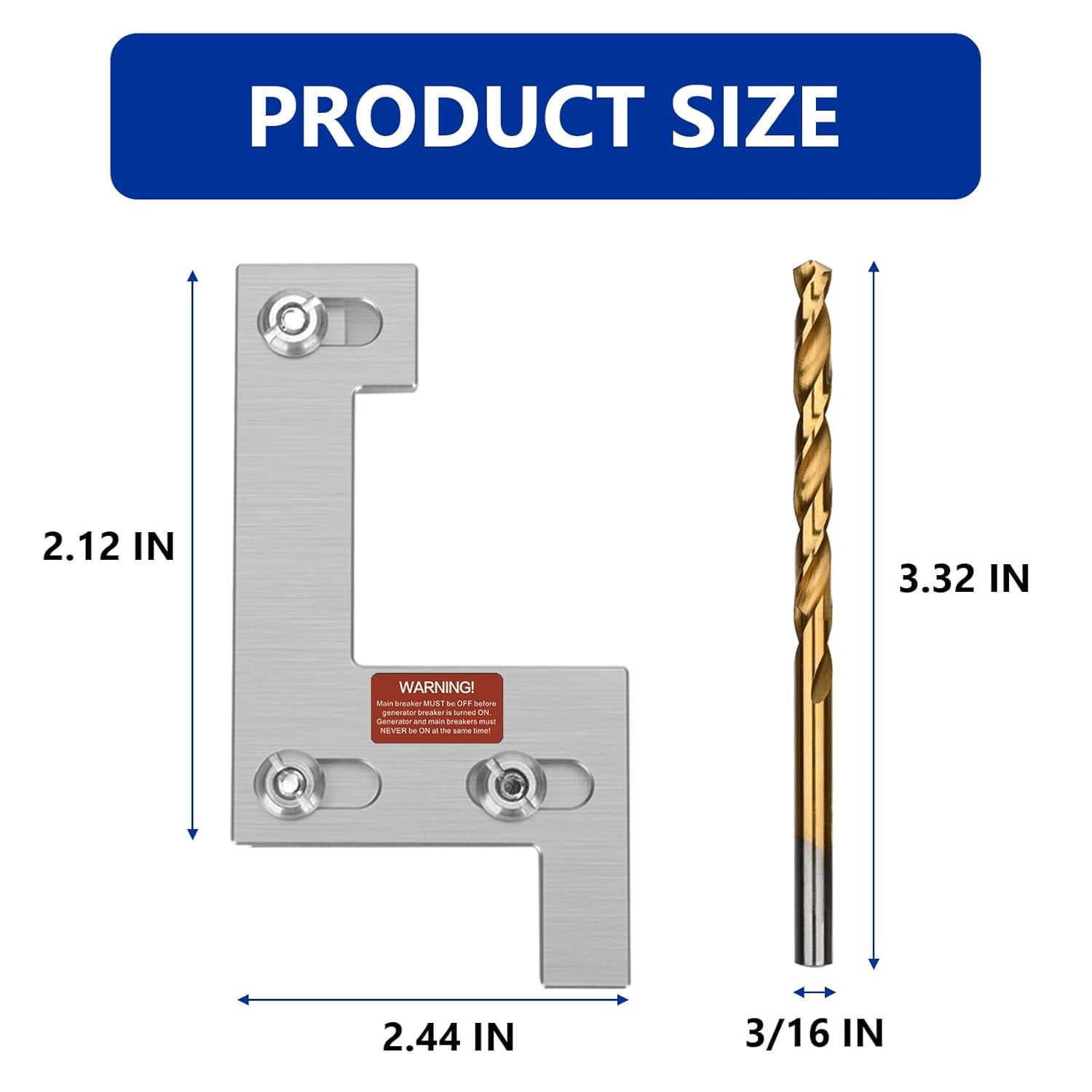 TRHOO-Generator Interlock Kit Compatible with ITE, Siemens, Gould and ...