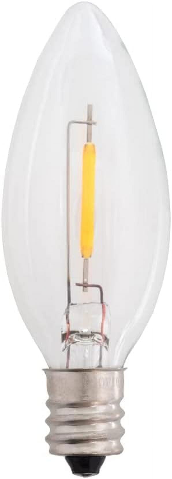 TRHOO-LED Replacement Light Bulbs for Electric Candle Lamps, Window ...